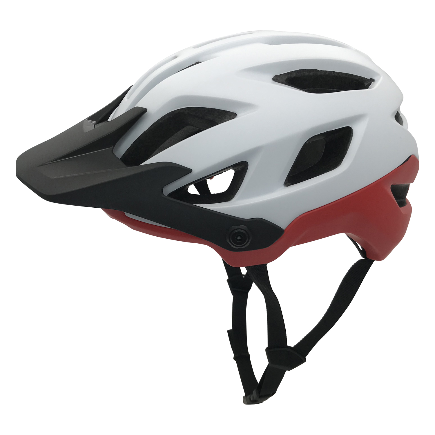 Mountain Bike MTB Helmet -VM202-White&Red